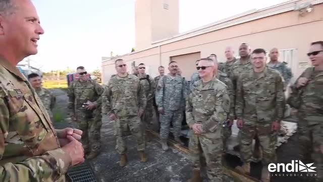 General Reyes despide a tropa de New Jersey - El Nuevo Día